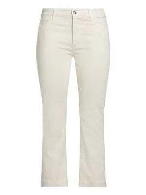 Sportmax Bootcut Twill Cropped Pants - White