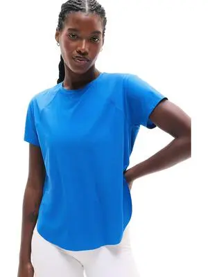 Athleta Relaxed Fit Mesh Tee - Breaker