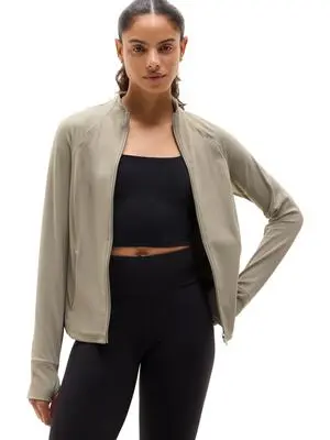 Athleta Salutation Fitted Jacket - Willow