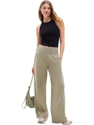 Athleta High-Rise Wide Leg Pants Willow
