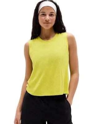 Athleta Linen Blend Muscle Tank - Solis