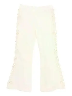 Zimmermann Awaken Embroidered Trousers - Neutrals