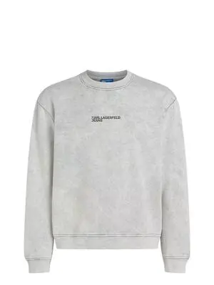 Karl Lagerfeld Crew-neck Sweatshirt - Grey