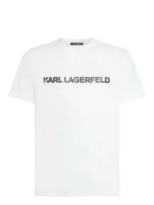Karl Lagerfeld Logo Essential T-shirt - White