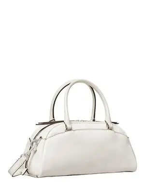 Tory Burch Small Bowler Satchel - Bianco