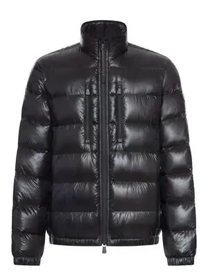 Moncler Zip Quilted Bomber - Black