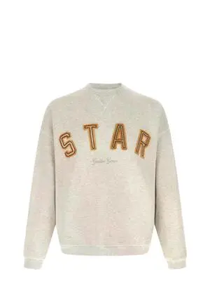 GOLDEN GOOSE Letters-patch Sweatshirt - Neutrals