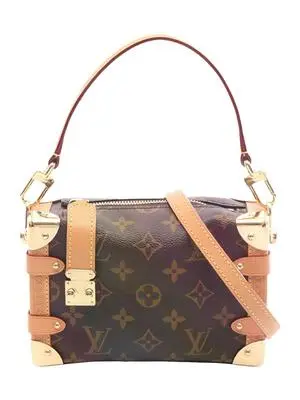 LOUIS VUITTON 2021-2026 Monogram Side Trunk Pm Satchel - Brown