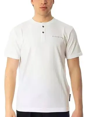 John Richmond Buttoned T-shirt - White