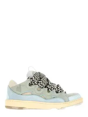 LANVIN Lace-up Sneakers - Blue