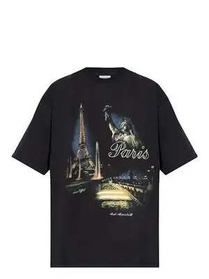 Vetements Paris Tourist T-shirt - Black
