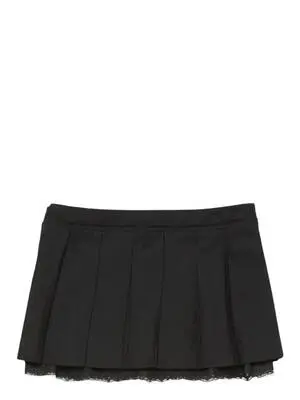 Acne Studios Wrap Skirt - Black