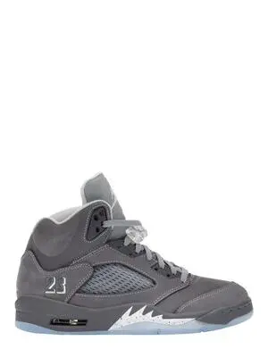 JORDAN 5 Retro Sneakers - Light Graphite/white/wolf Grey