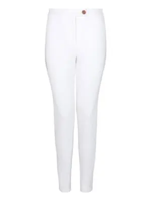 FERRAGAMO Slim Fit Trousers - White