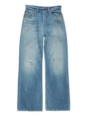 Acne Studios Five-pocket Loose Fit Jeans - Blue