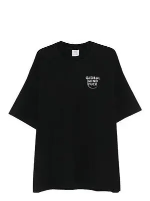 Vetements Global Mf T-shirt - Black