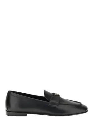 Prada Triangle Logo Loafer - Black