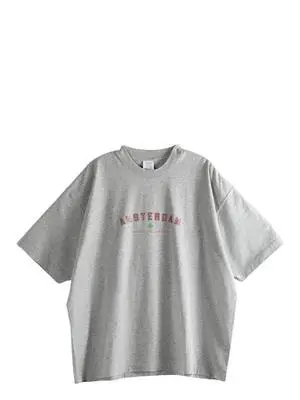 Vetements Amsterdam T-shirt - Washed Out Greyelange