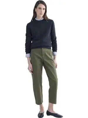 Everlane Utility Straight-leg Pant - Olive Night