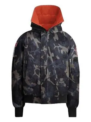 Canada Goose X Rhude X Nba Camo Chilliwack Parka Jacket - Black