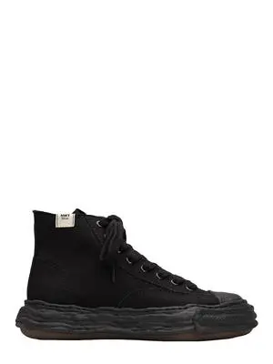 Mihara Yasuhiro Peterson 23 Og Sole Canvas High-top Sneakers - Black