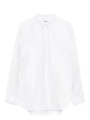 HED MAYNER Pinstripe Long-sleeve Shirt - White