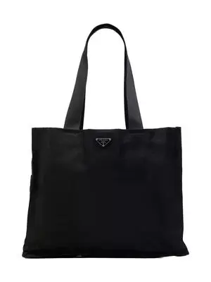Prada 2000-2013 Tessuto Tote Bag - Black