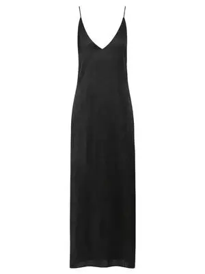 Martin Martin Elisabeth V-neck Maxi Dress - Black