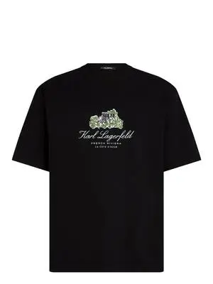 Karl Lagerfeld Villa La Vigie T-shirt - Black