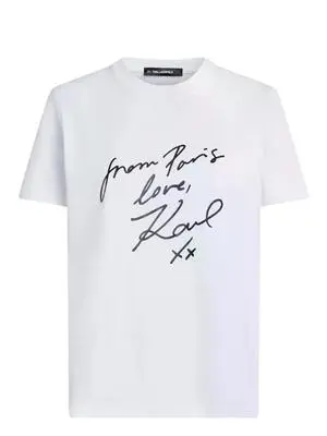 Karl Lagerfeld Graphic-print T-shirt - White
