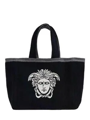 Versace Medusa Head Beach Tote - Blue