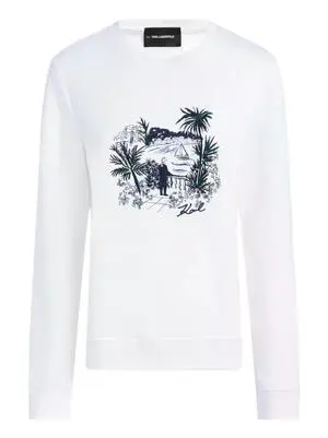 Karl Lagerfeld Graphic-print T-shirt - Neutrals