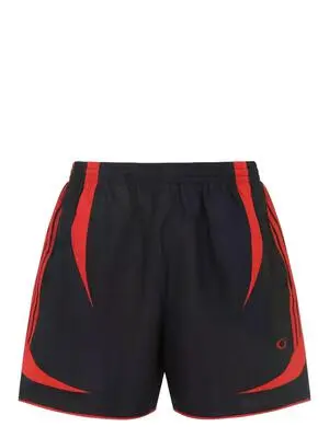 Balenciaga Soccer Swim Shorts - Black