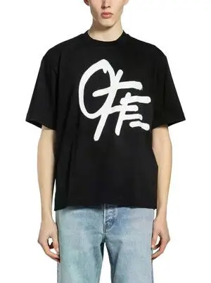 Off-White Spray Logo Skate T-shirt - Black