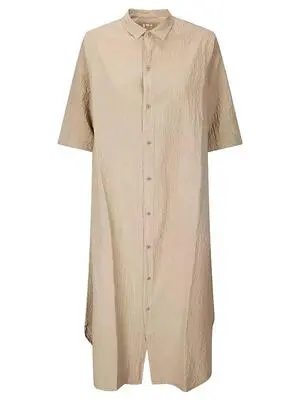 Labo.art Acca Midi Shirt Dress - Neutrals