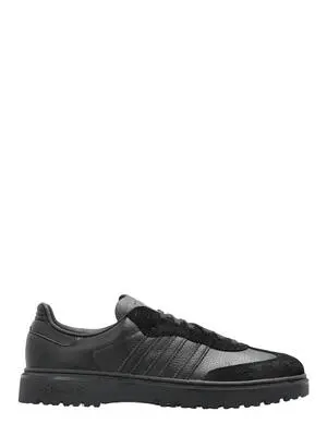 Adidas Samba Lx Panelled Lace-up Sneakers - Black
