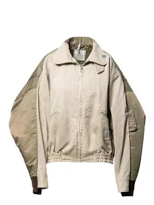 Mihara Yasuhiro Zip-up Bomber Jacket - Neutrals