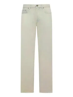 GOLDEN GOOSE Straight Leg Jeans - Neutrals