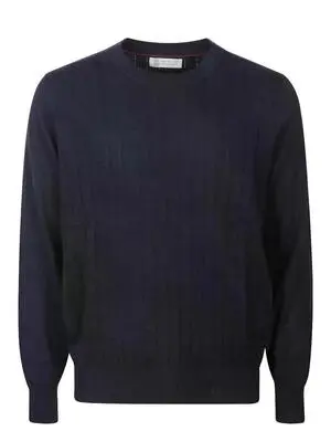 Brunello Cucinelli Crew-neck Sweater - Blue