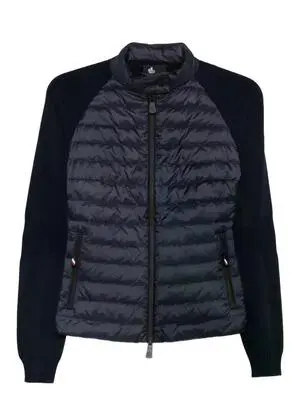 Moncler Padded Zip-up Jacket - Blue