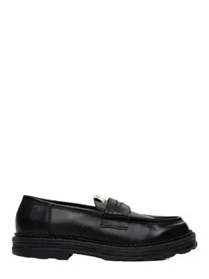 GENERAL SCALE. Andy Leather Loafers - Black