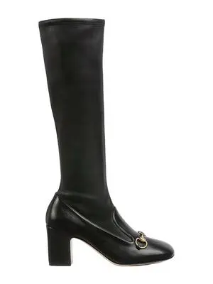 Gucci Horsebit Knee-high Boots - Black