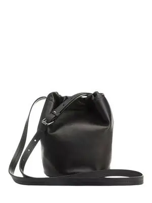 MAISON MARGIELA Drawstring Bucket Bag - Black