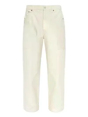 Kenzo Cargo Monkey Fit Jeans - White