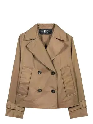 LUISA CERANO Luisa Cerano Double-Breasted Pea Coat