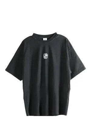 Vetements Biker Cross Logo T-shirt - Black