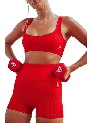 Free People Happiness Runs Set - Victory Red