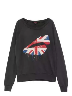JADE JAGGER Logo-print T-shirt - Grey