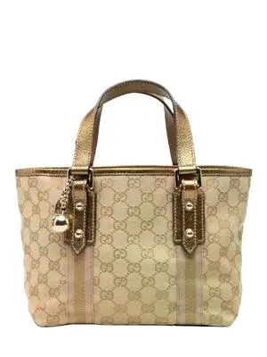Gucci Gg Canvas Jolicoeur Handbag - Brown