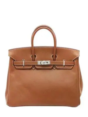 Hermès 2009 Epsom Birkin 25 Handbag - Brown
